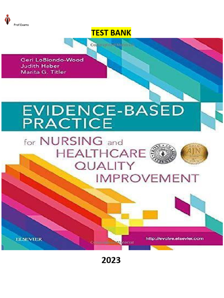 Evidence-Based Practice For Nursing and Healthcare Quality Improvement 1st Edition by Geri ...