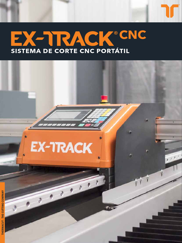 Ex-Track - CNC Brochure - PT | PDF | Informática | Engenharia Elétrica