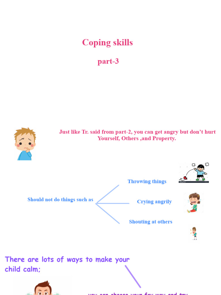 Coping Skills Part 3 | PDF | Anger