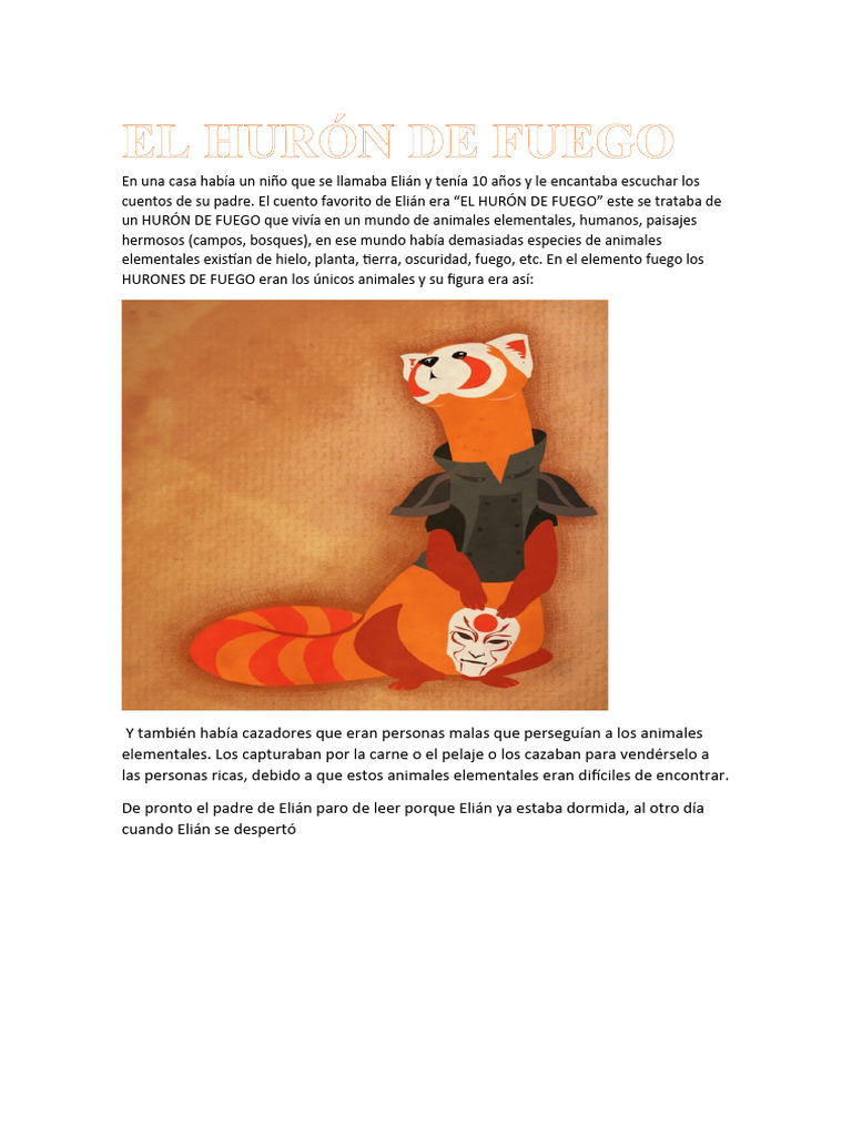 El Huron de Fuego | PDF