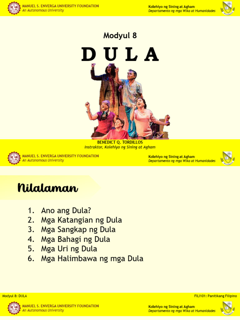 Modyul - 8.2 Dula 1 | PDF