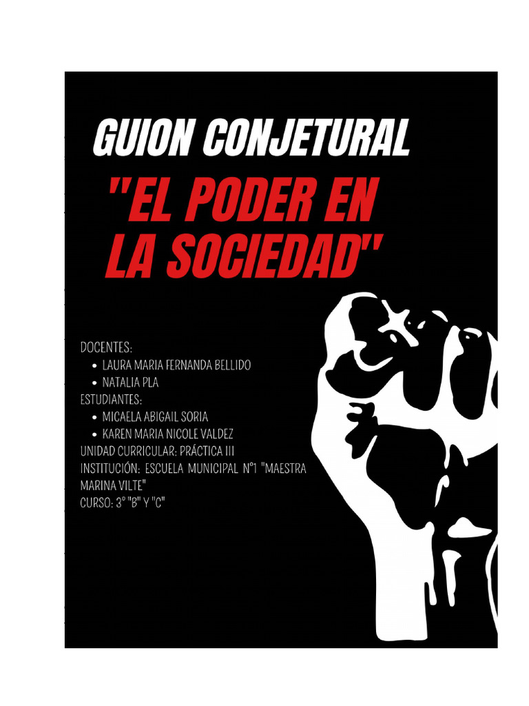 Guion Conjetural CPLC - 2 | PDF | Comunicación