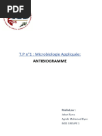 Antibiogramme | PDF | Maladies et troubles | Produits de la biotechnologie