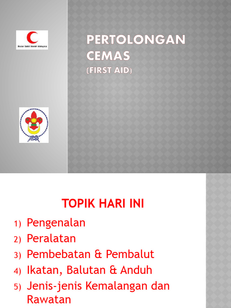 Pertolongan Cemas | PDF | Kesehatan Holistik