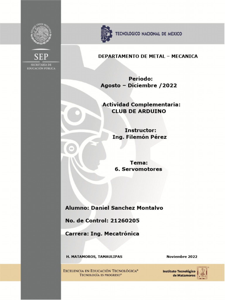 Actividad6 - Club de Arduino | PDF | Ingeniería Informática | Informática