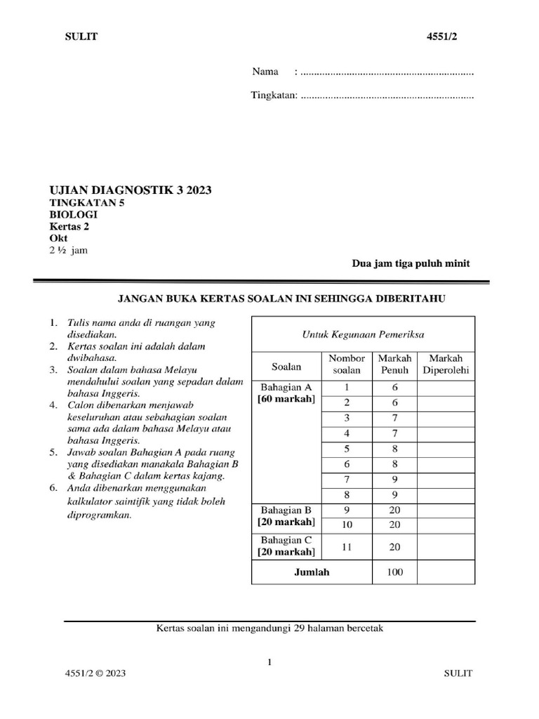 Bio K2 Trial Melaka 2023 | PDF