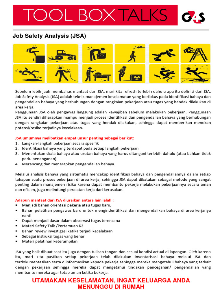 Manfaat dan Metode Job Safety Analysis | PDF | Bisnis