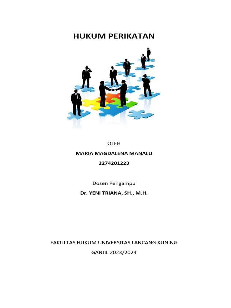 Hukum Perikatan | PDF