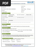 Unimed Group Health Plan Claim Form Fillable | PDF | Dentistry | Obstetrics
