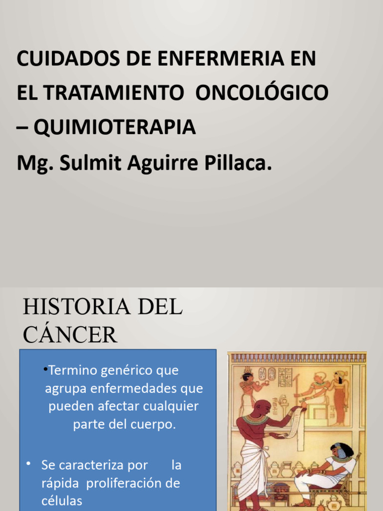 Quimioterapia - Unac | PDF | Oncología | Quimioterapia