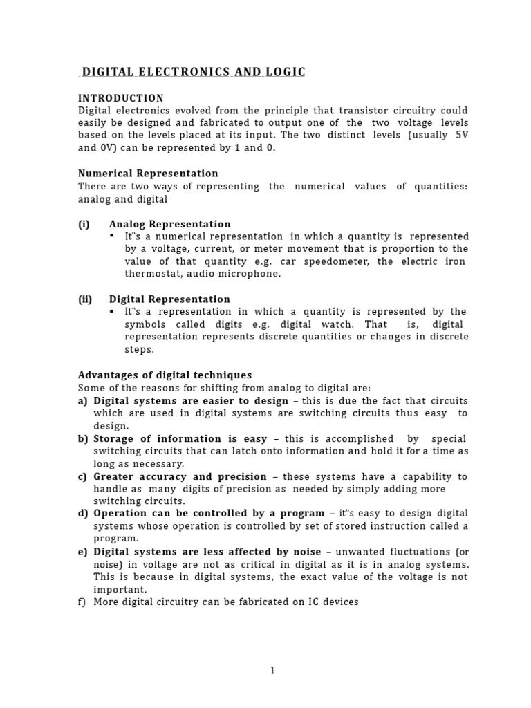 NUMBER SYSTEM & CODES | PDF | Subtraction | Electronic Circuits