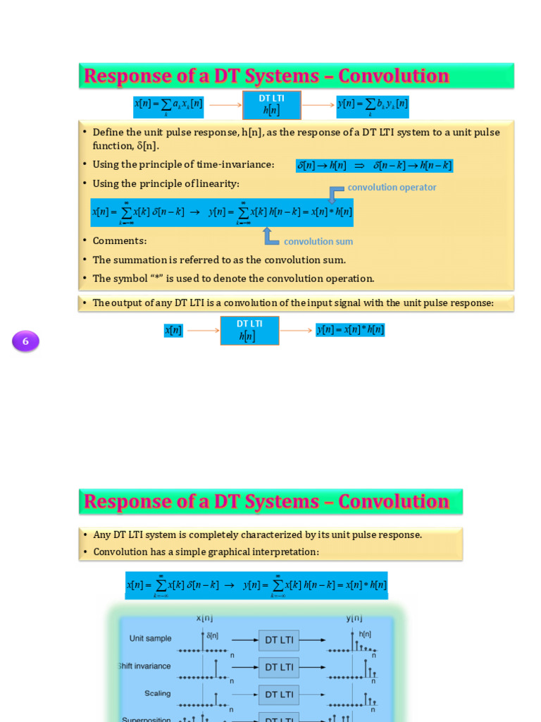 ECE212-ESA-Lecture4 - Part1 - Convolution | PDF | Convolution ...