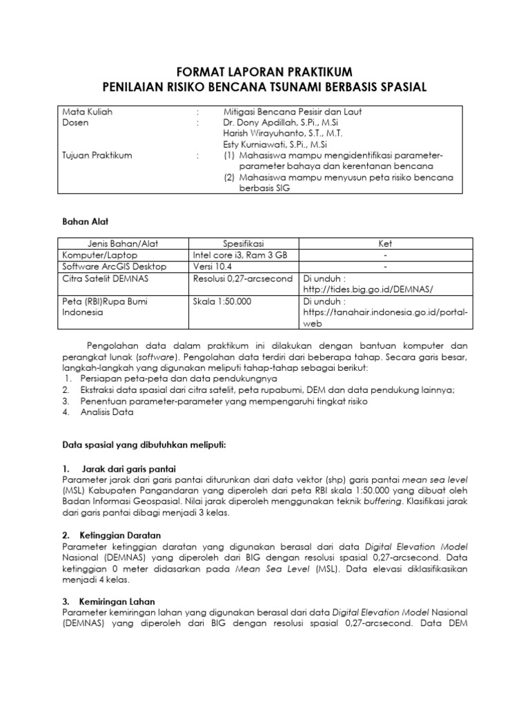 Format Laporan Praktikum | PDF