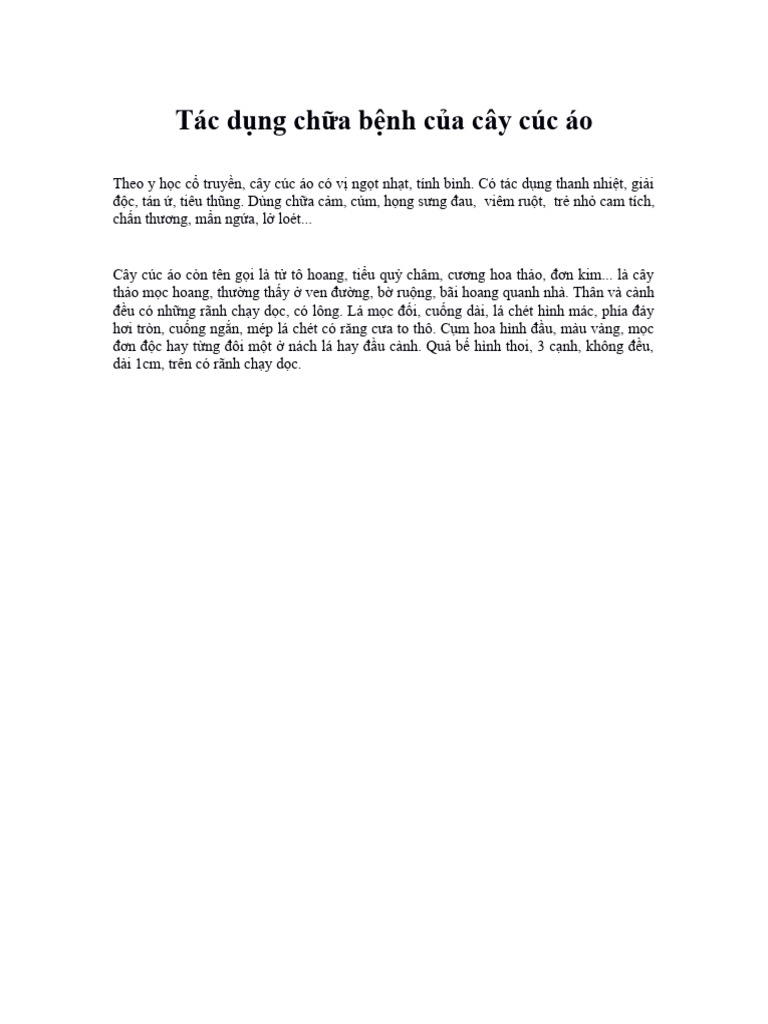 (123doc) - Tai-Tac-Dung-Chua-Benh-Cua-Cay-Cuc-Ao-Cong-Dung-Cua-Cay ...