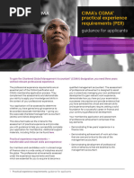 ACCA Performance Objective Guide | PDF | Audit | Experience