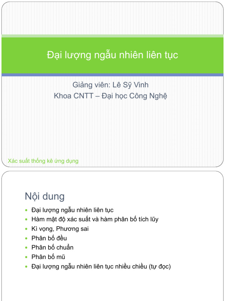 Lec05 06 DLNNLienTuc | PDF