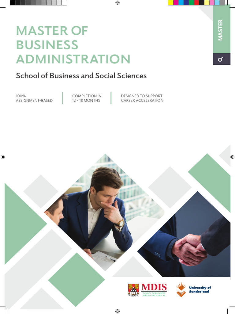 MBS MBA UOS BusinessAdministration - 2023 | PDF | Master Of Business Administration | Economies
