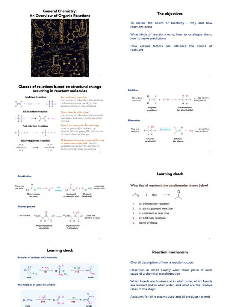 GeneralChemistry_lecture1 | PDF | Radical (Chemistry) | Chemical Reactions
