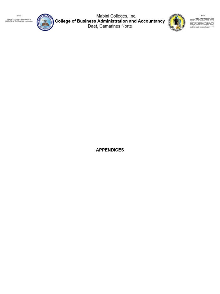 APPENDICES | Download Free PDF | Analysis Of Variance