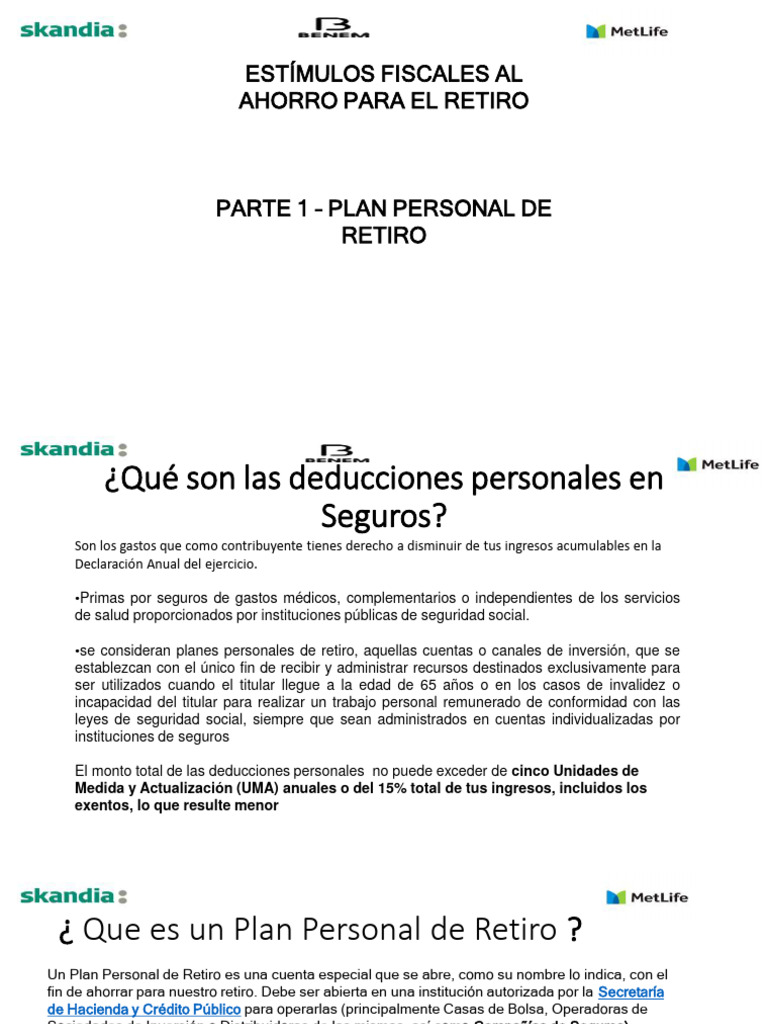 Disposiciones Aplicables en Planes Personales de Retiro | PDF | Impuesto sobre la renta | Ahorro