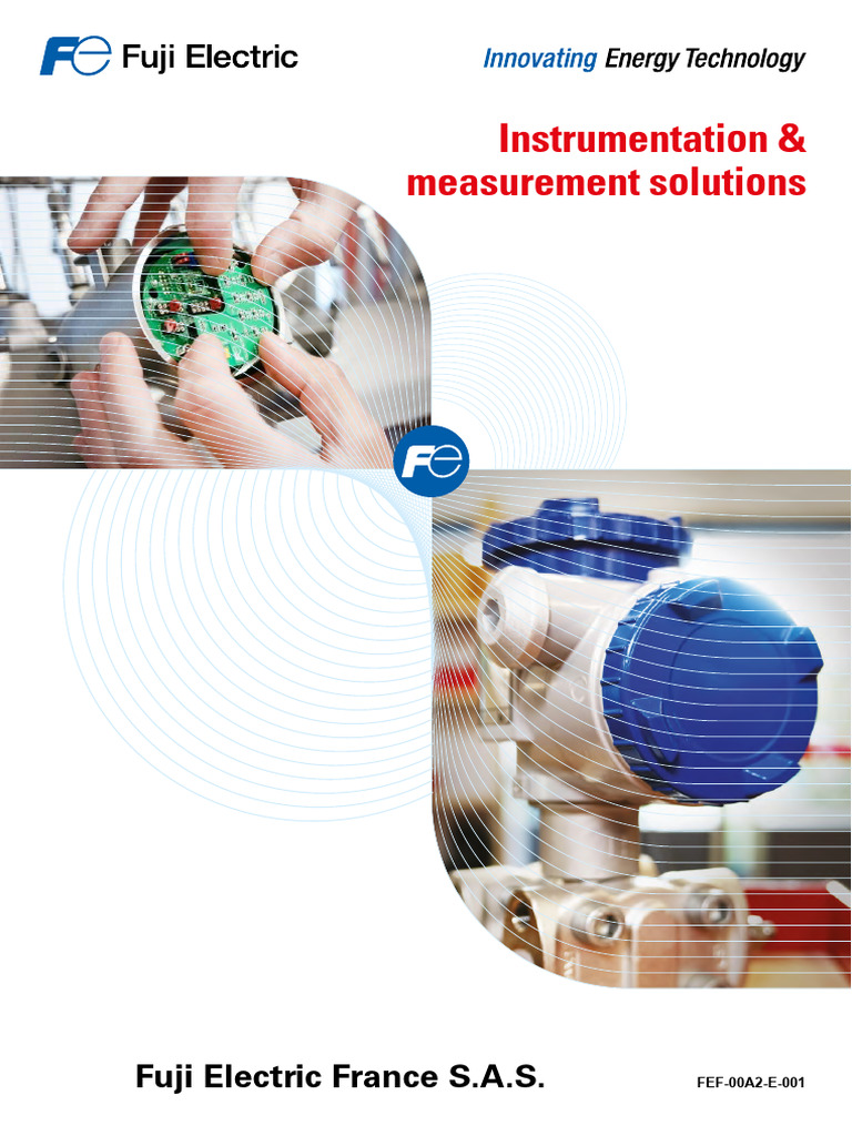Fuji Electric France: Instrumentation Solutions | PDF | Flow ...