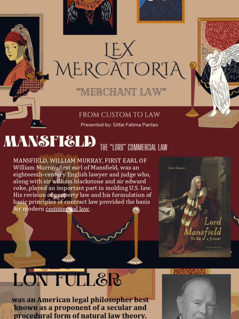 Lex Mercatoria | PDF