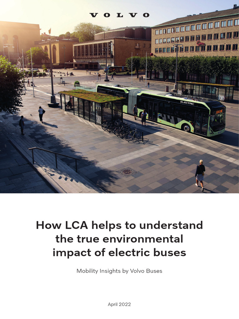 Mobility Insights LCA For Electric Buses1 | PDF | Life Cycle Assessment ...