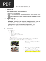 Grade 9 Lesson Plan: Making Connections | PDF | Reading Comprehension ...