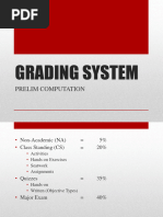 GRADING SYSTEM & Grade Transmutation | PDF | Evaluation Methods | Evaluation
