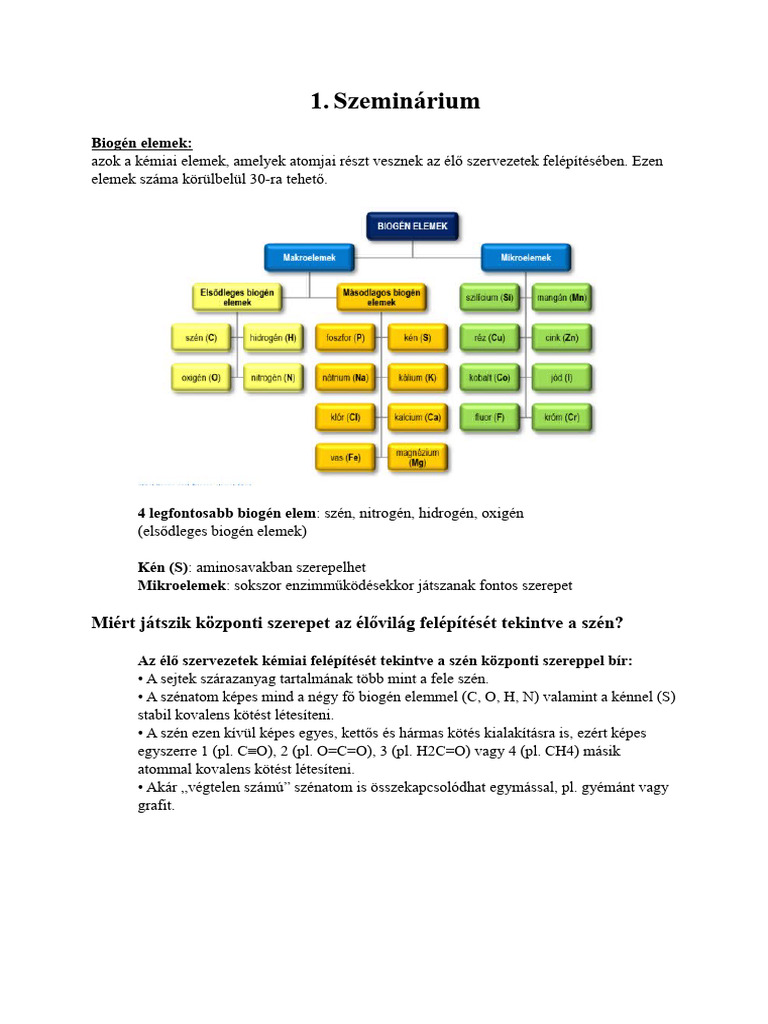 biogén elemek-víz | PDF