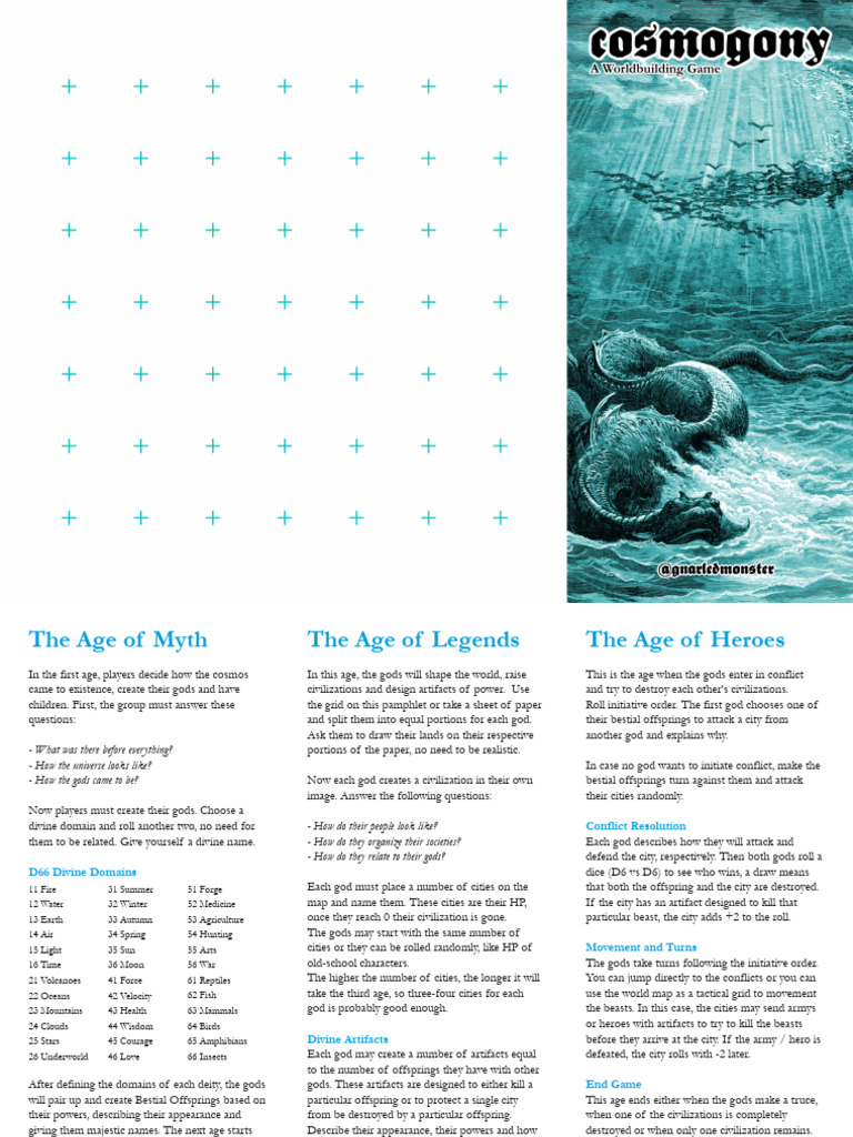 Create Your Own Mythical Cosmos | PDF | Deities | Folklore