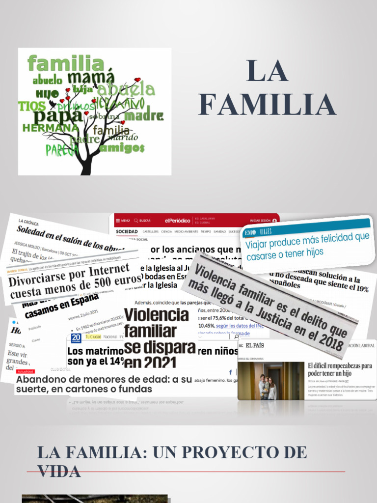 La Familia. Presentación. | PDF