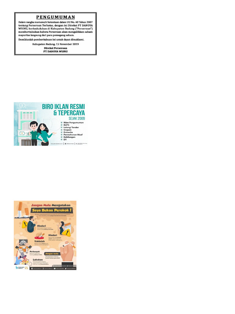 IKLAN | PDF
