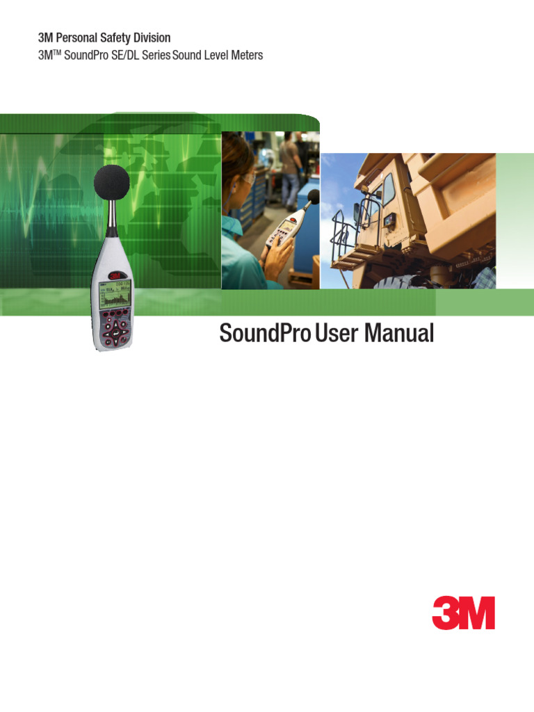3M SoundPro User Manual (053-576 Rev L) | PDF | Computer Engineering ...