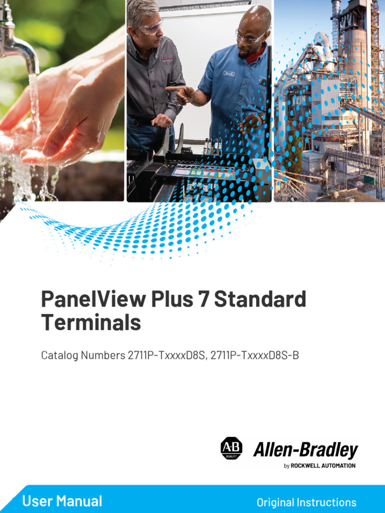 Panelview Plus 7 Standard Terminals: User Manual | PDF | Computing ...
