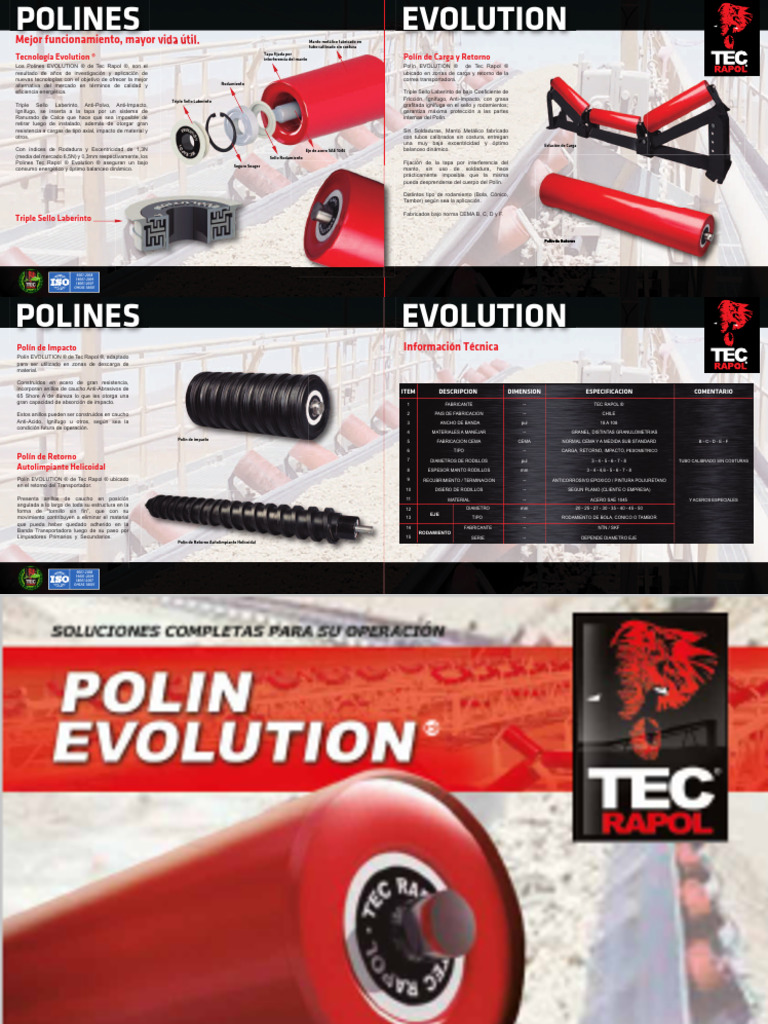 Ficha Tecnica - Polines TEC | PDF | Ingeniería de Edificación ...
