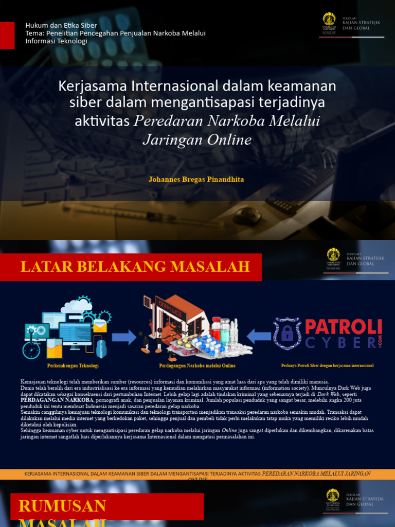 Kerjasama Internasional Dalam Keamanan Siber | PDF