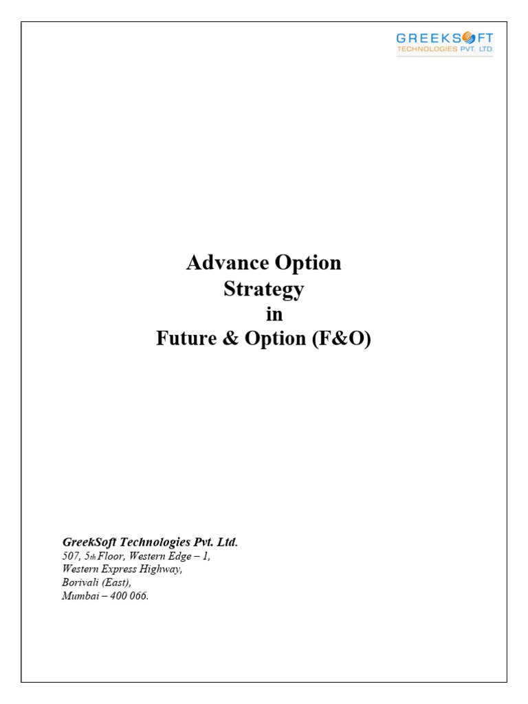 Advance - Option - Strategy 17-06 | PDF | Order (Exchange) | Option ... Advance - Option - Strategy 17-06 | PDF | Order (Exchange) | Option ...