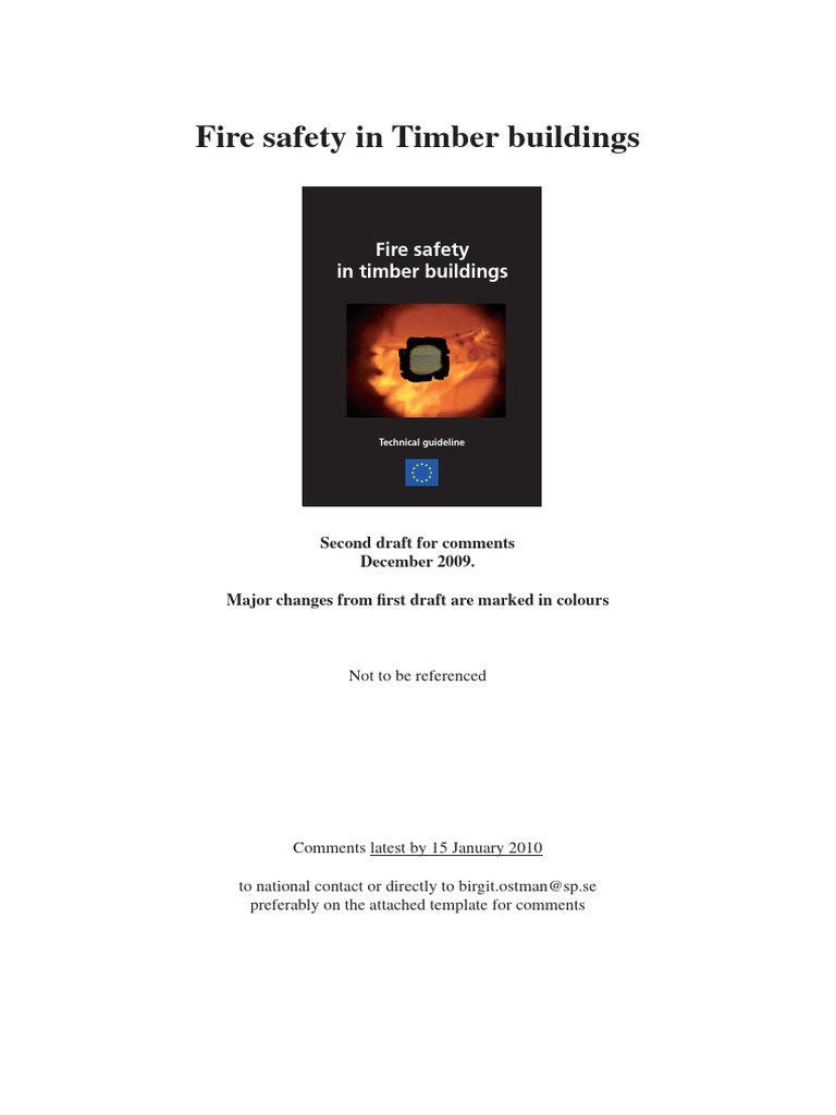 Guide_FireIn_Timber_Fire Safety in Timber Buildings-draft Dec 09 | PDF ...