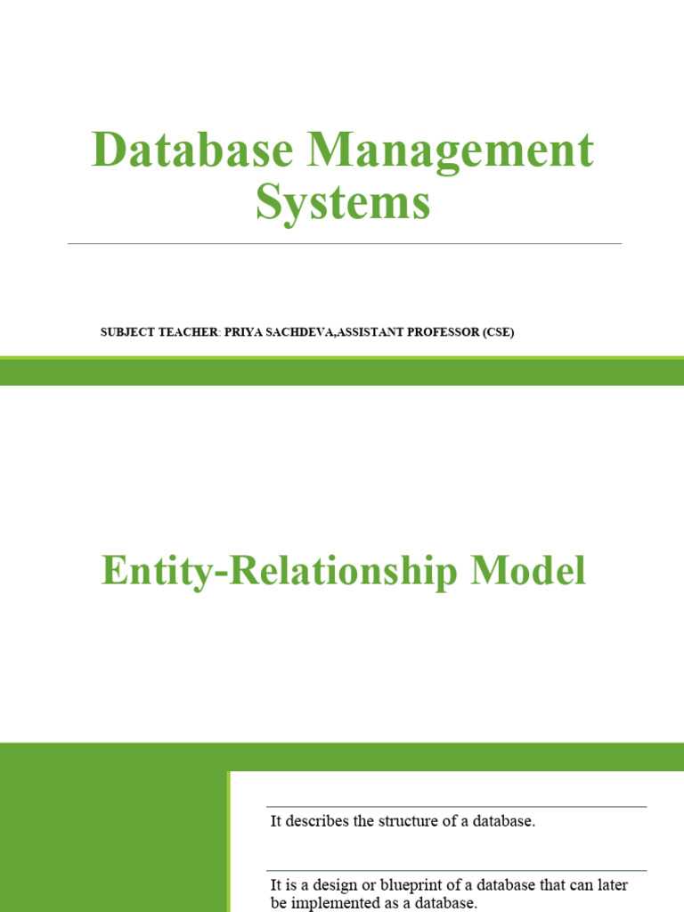 Database Management System4 | PDF | Data Model | Computing