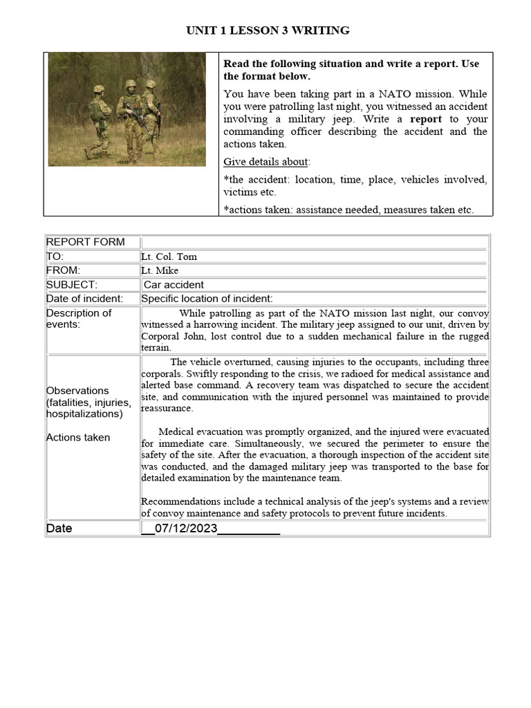 Unit 1 Lesson 3 Writing_Pindaru_Bogdan | PDF