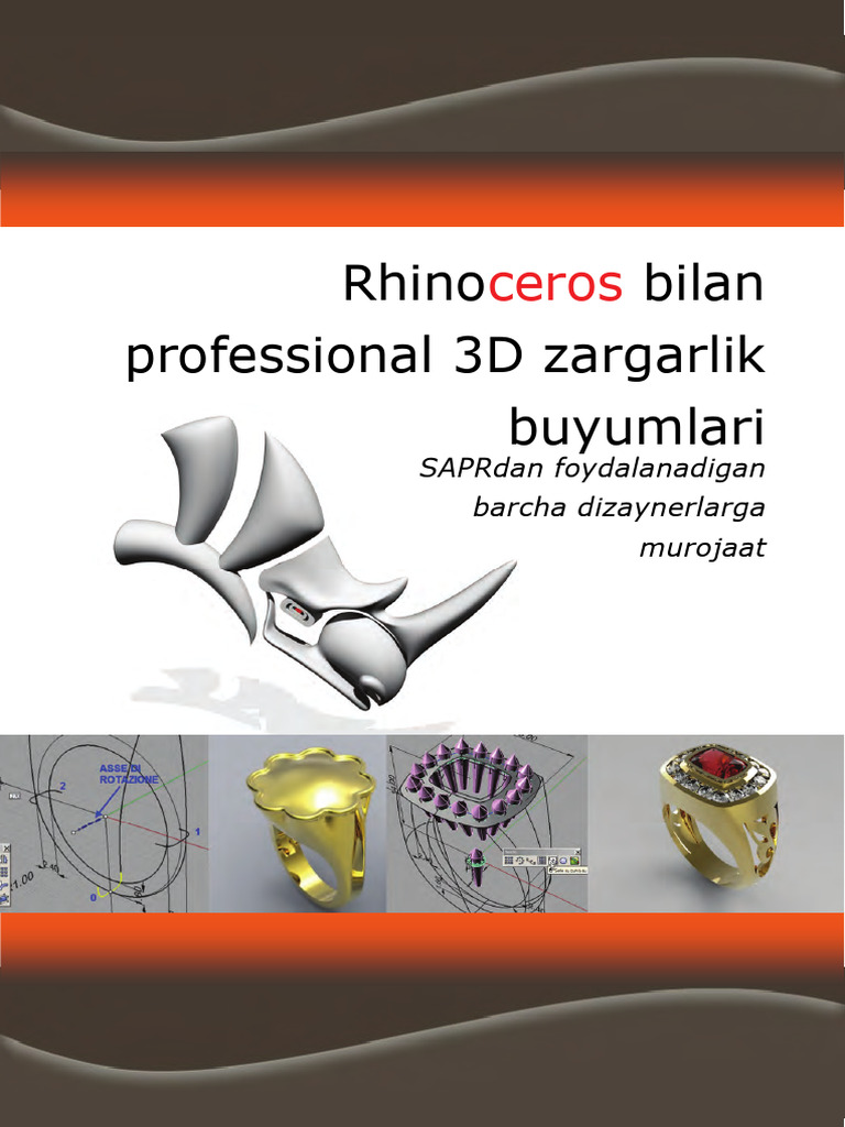 Rhinoceros Bilan Professional 3D Zargarlik Buyumlari | PDF