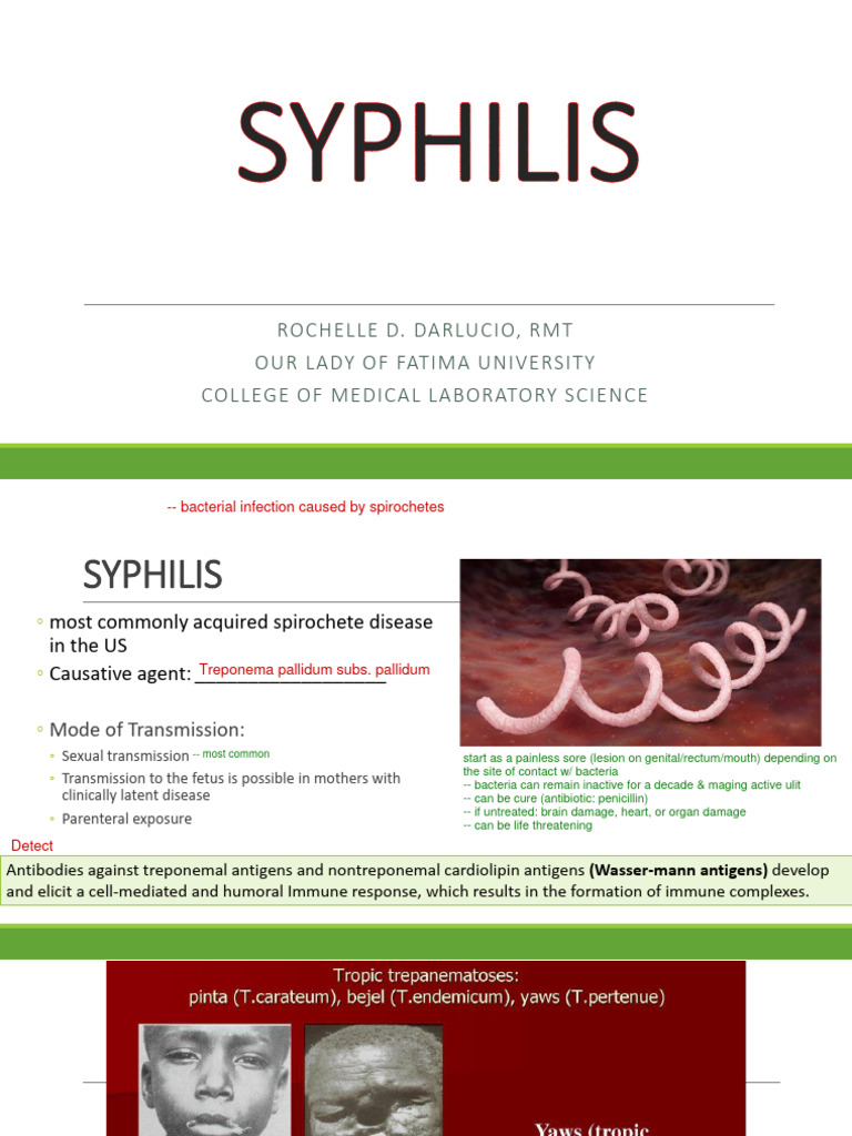 Rapid Plasma Reagin Syphilis | PDF | Infection | Serology