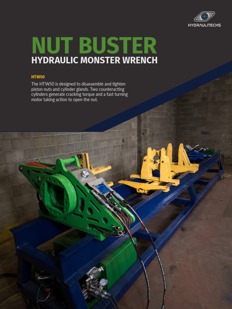 Hydraulitech Brochure Nut Buster | PDF | Screw | Nut (Hardware)