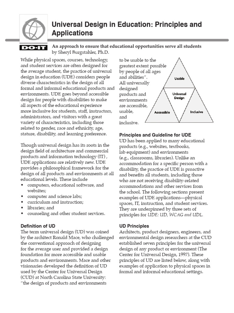 UDE Principles and Applications | PDF | Art