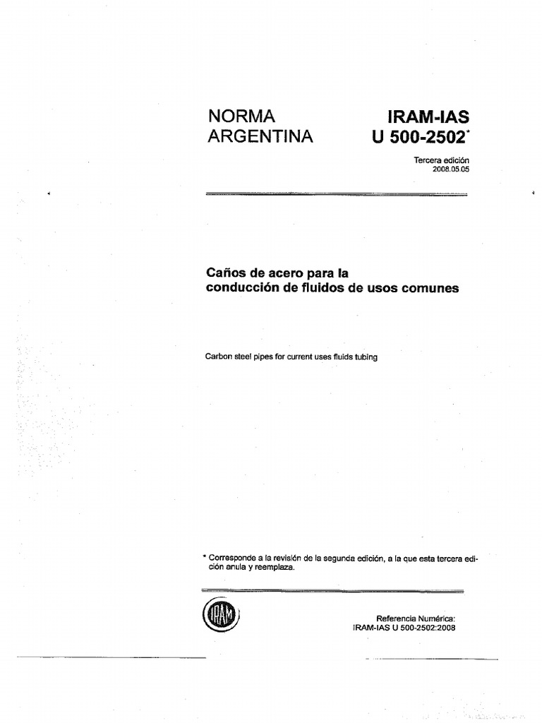 Iram 2502 | PDF