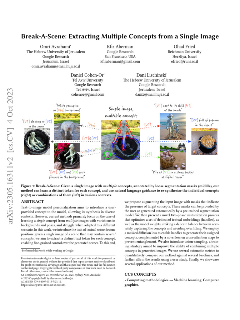 2305.16311 | PDF | Image Segmentation | Cognitive Science