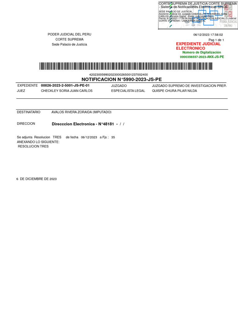 Excepción Improcedencia de Acción Zoraida Avalos | PDF | Fiscal | Derecho penal