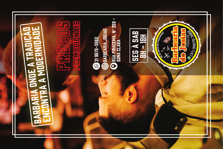 Panfleto Barbearia Josias - CERTO | PDF