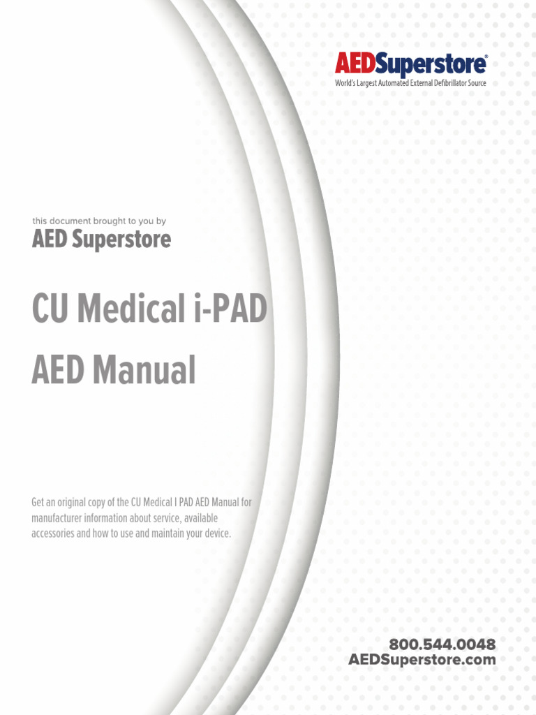 CU Medical i-PAD AED Operator Manual | PDF | Computing